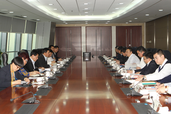 General Manager Xu Siwei Meets Wang Yongcheng, Board Chairman of ...